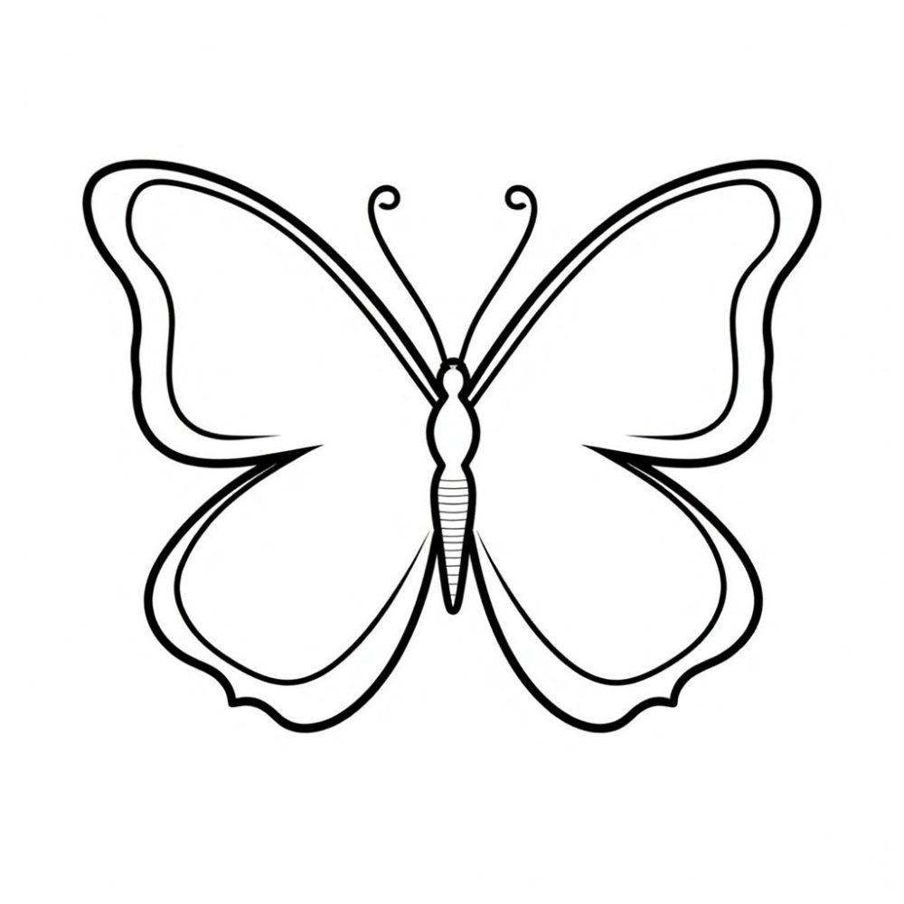 51 Beautiful Butterfly Coloring Pages To Print - KidPrintables