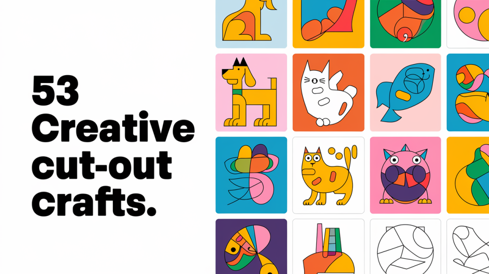 53 Creative Cut-Out Fun Printable Crafts To Enjoy - KidPrintables