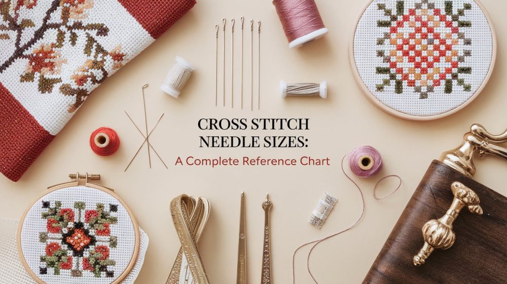 Cross Stitch Needle Sizes: A Complete Reference Chart - KidPrintables
