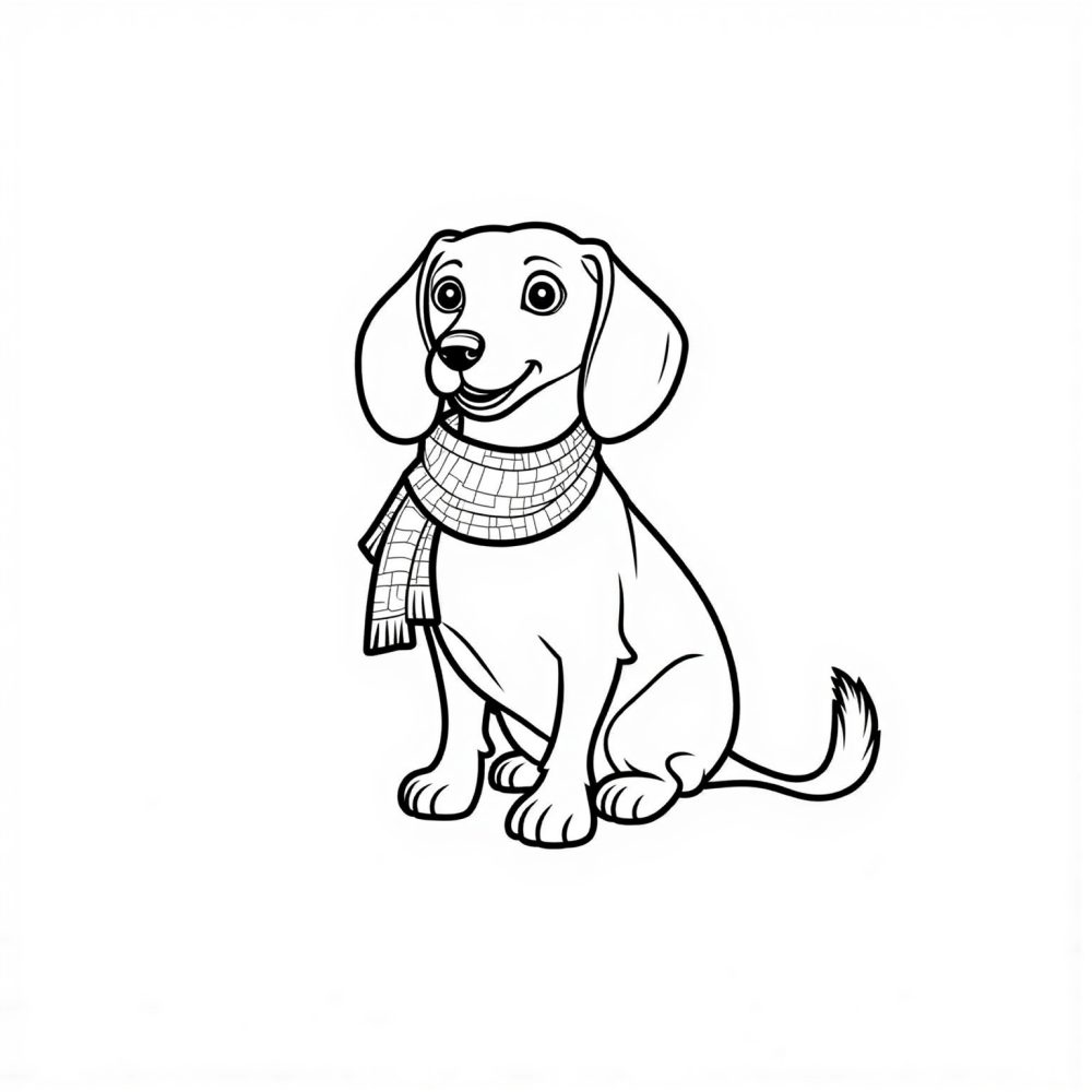 67 Cute Dog Coloring Pages to Brighten Your Day - KidPrintables