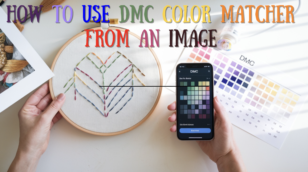 How to Use DMC Color Matcher From An Image - KidPrintables