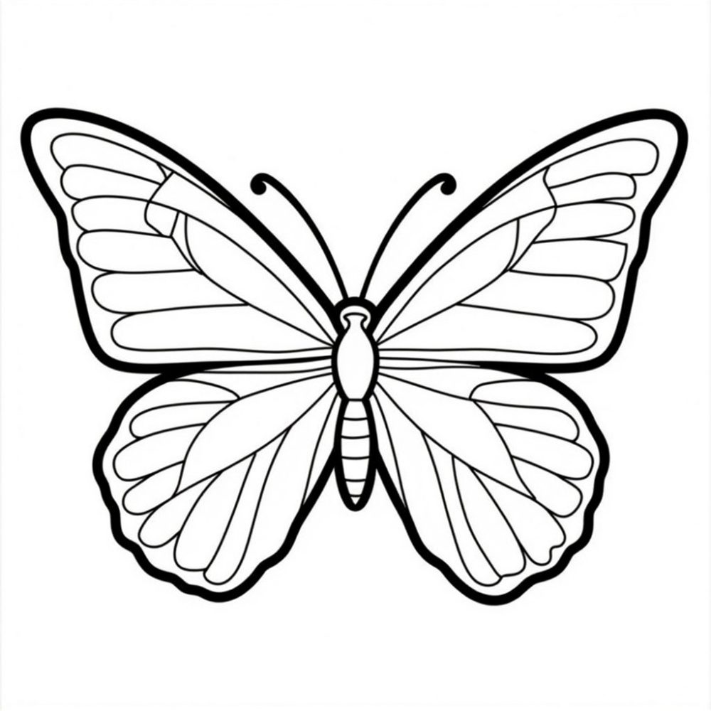 51 Beautiful Butterfly Coloring Pages To Print - KidPrintables