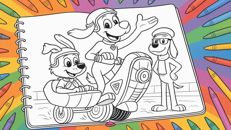 15 Go Dog Go Coloring Sheets for Kids - KidPrintables