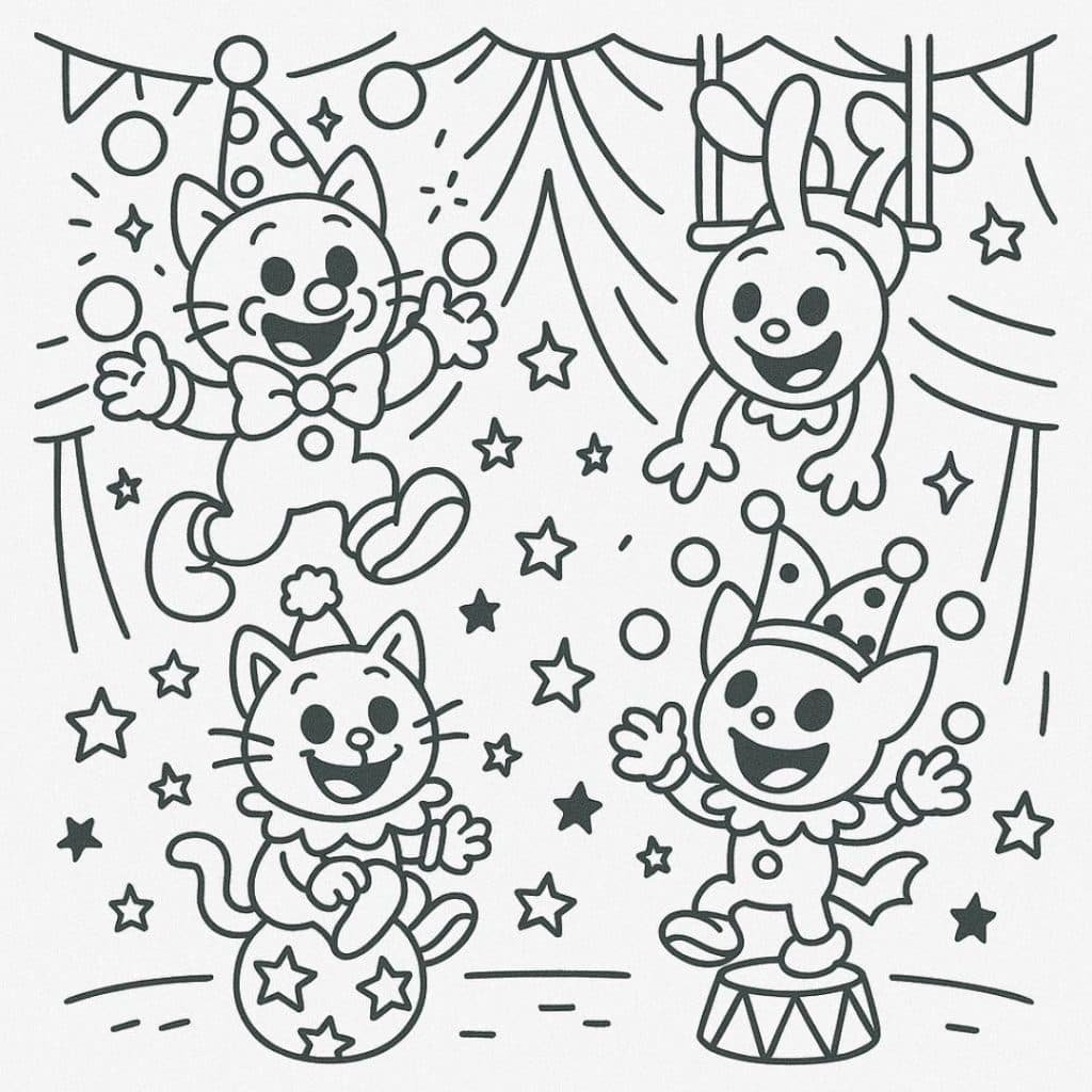 19 Smiling Critters Coloring Pages That Will Melt Your Heart ...