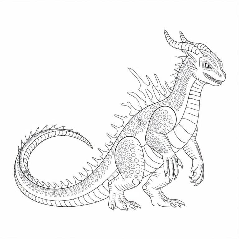 30 King Ghidorah Pages for Kaiju Lovers - KidPrintables