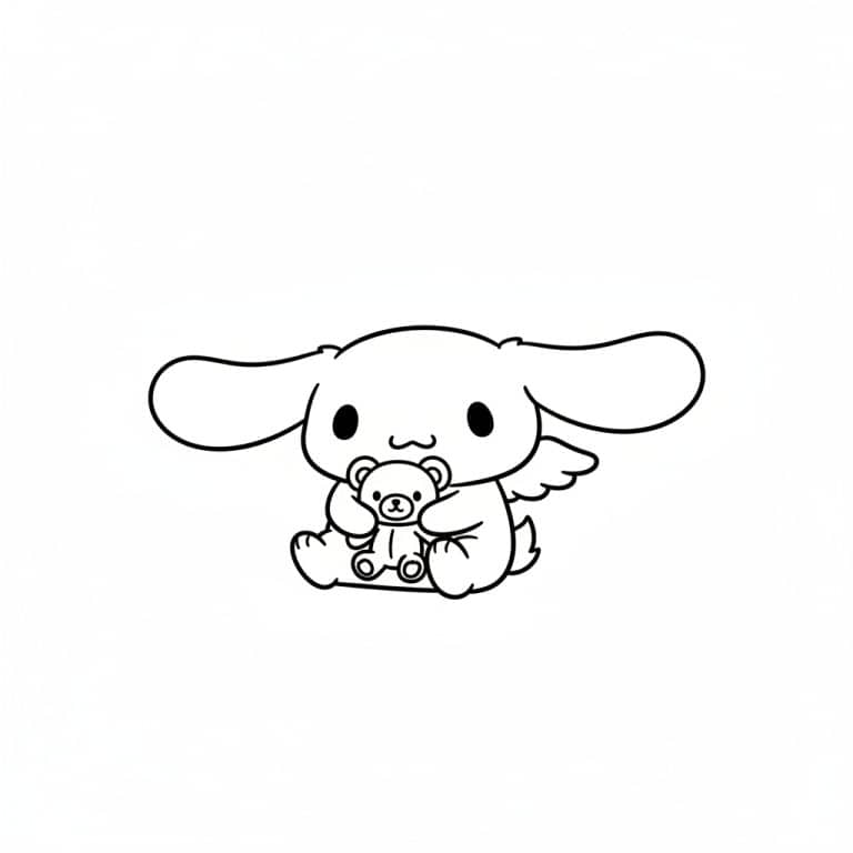 47 Cute Cinnamoroll Coloring Pages for Kids - KidPrintables