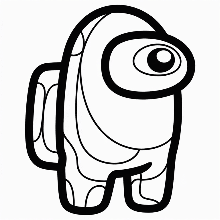 47 Free Printable Among Us Coloring Pages - KidPrintables