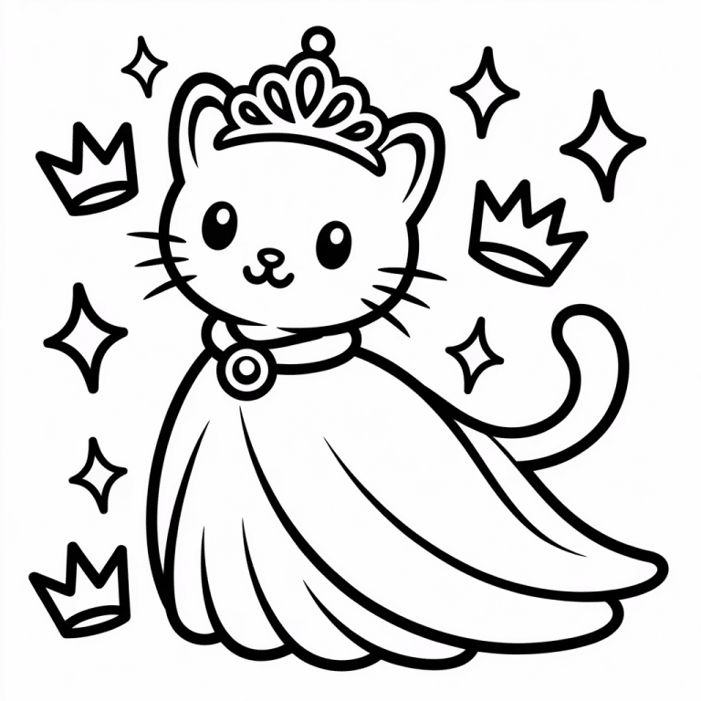 55 Cute and Free Kittycorn Coloring Pages - KidPrintables