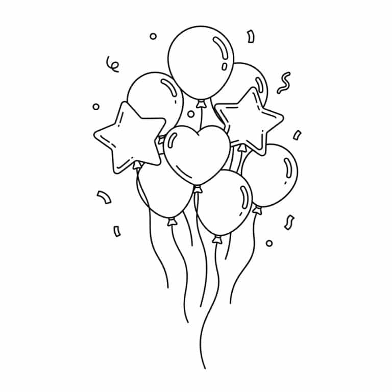 41 Fun Birthday Coloring Pages for Every Celebration - KidPrintables